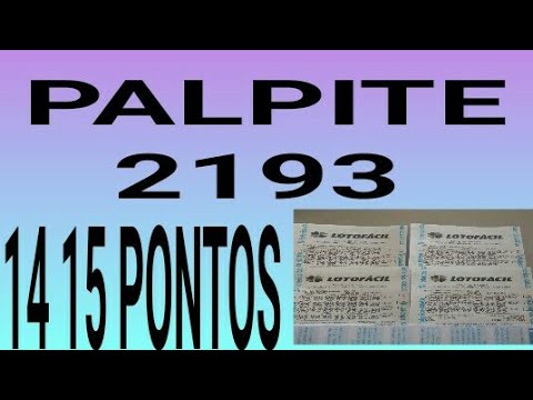 2193 / APLIQUE ESSE ESQUEMA PRA ACERTAR 14 15 PONTOS