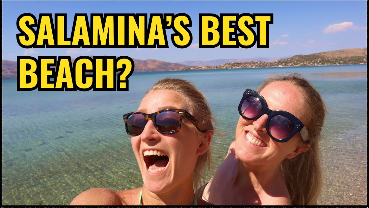 ATHENS VLOG: SALAMINA ISLAND | SALAMINA BEACHES | PSILI AMMOS BEACH ...
