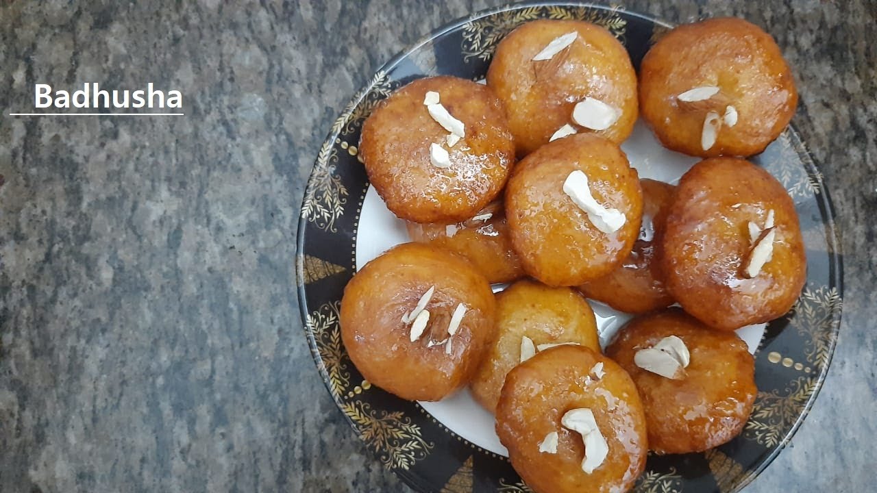 How to Make Homemade Sweet Badhusha | பாதுஷா செய்வது எப்படி | GMa's ...