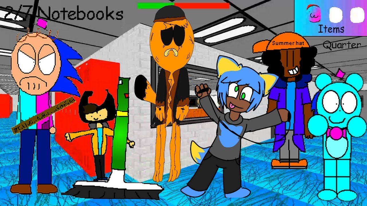 zachs epic tutorials to epic stuff - Baldi's Basics V1.4.3 Mod - YouTube