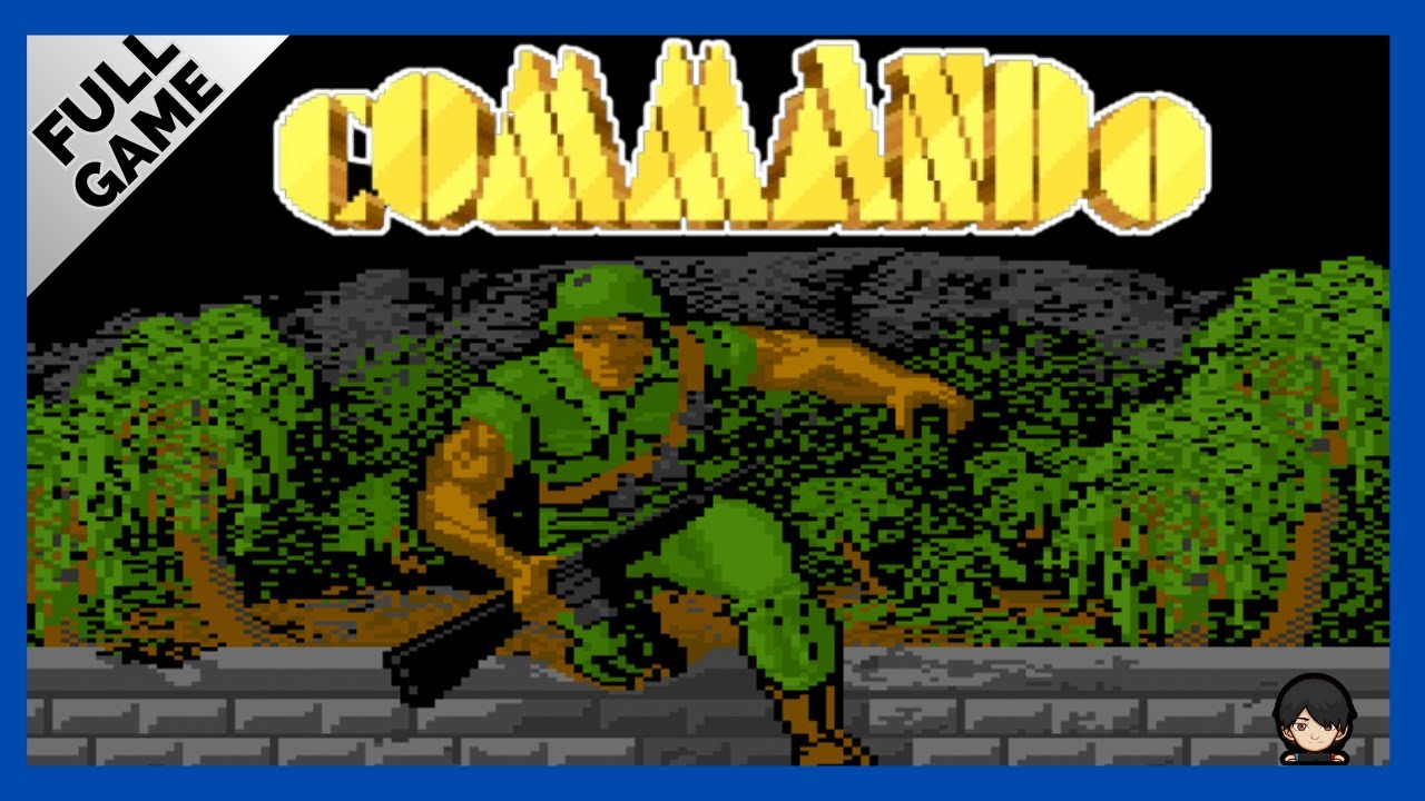 Commando Full Game (Atari 7800) Walkthrough - YouTube