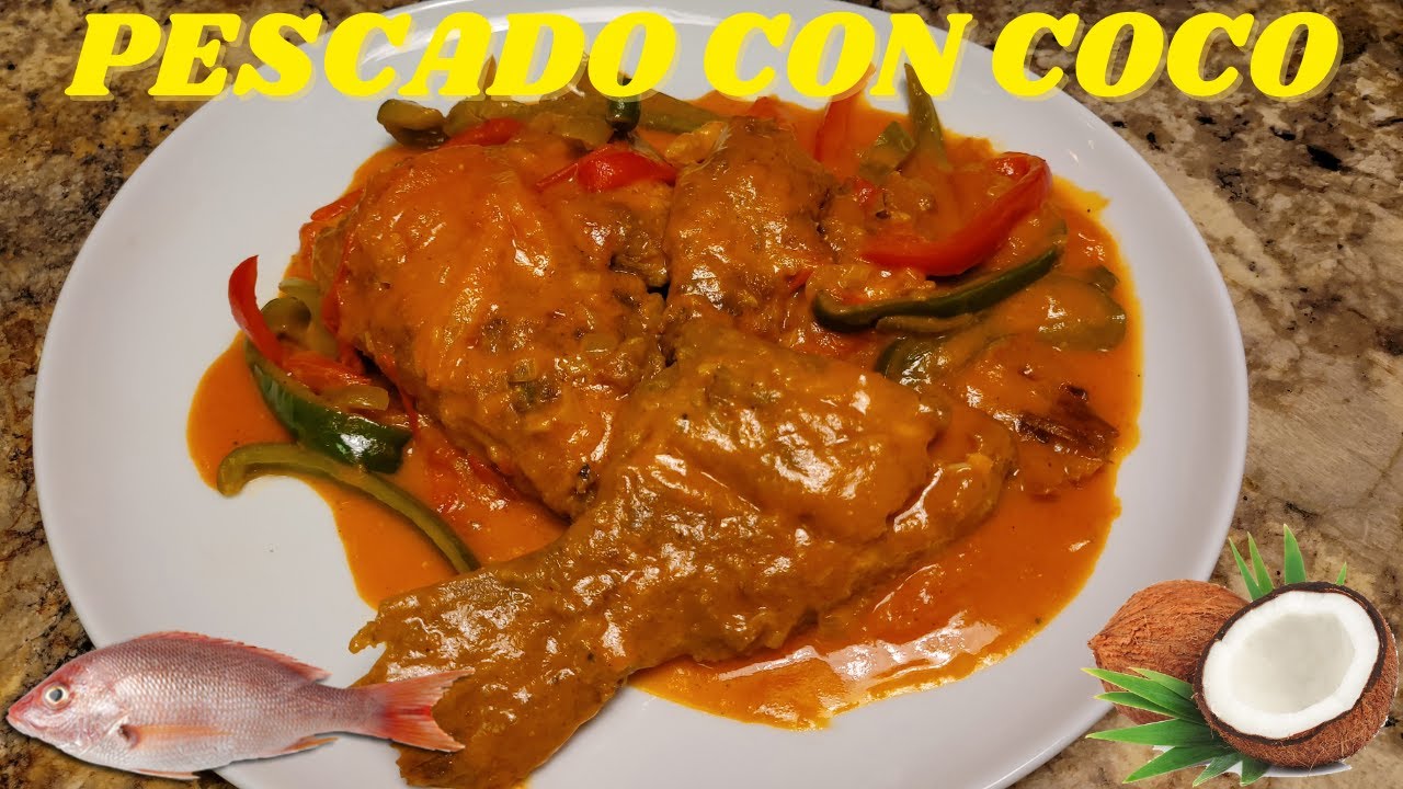 COMO hacer Pescado con Coco 🥥/receta Dominicana 🇩🇴🥰 - YouTube
