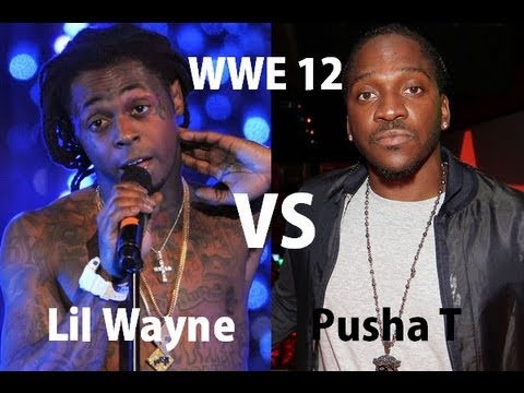Lil Wayne vs. Pusha T (WWE 12) - YouTube