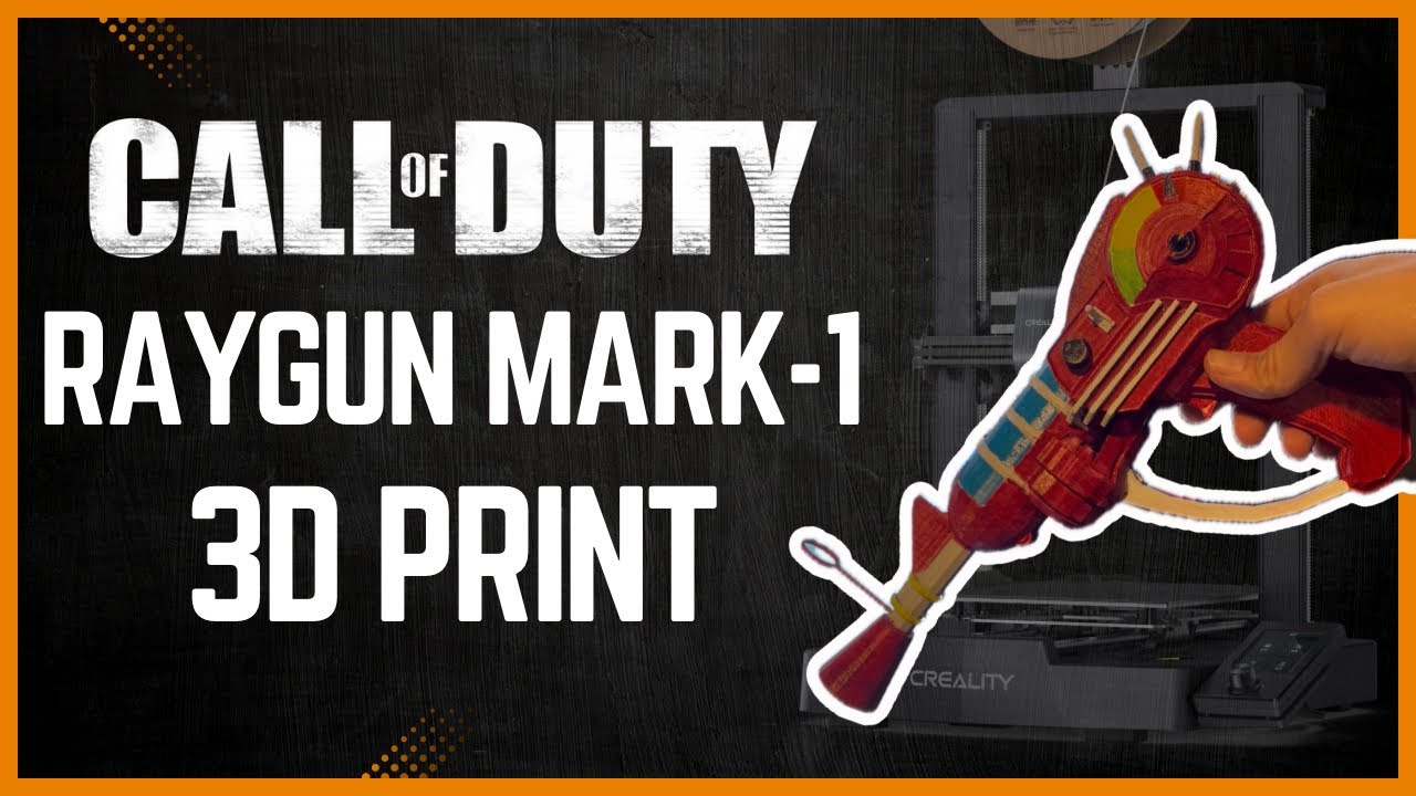 Ray Gun Mark 1 - 3D Print - Call Of Duty Zombies - YouTube