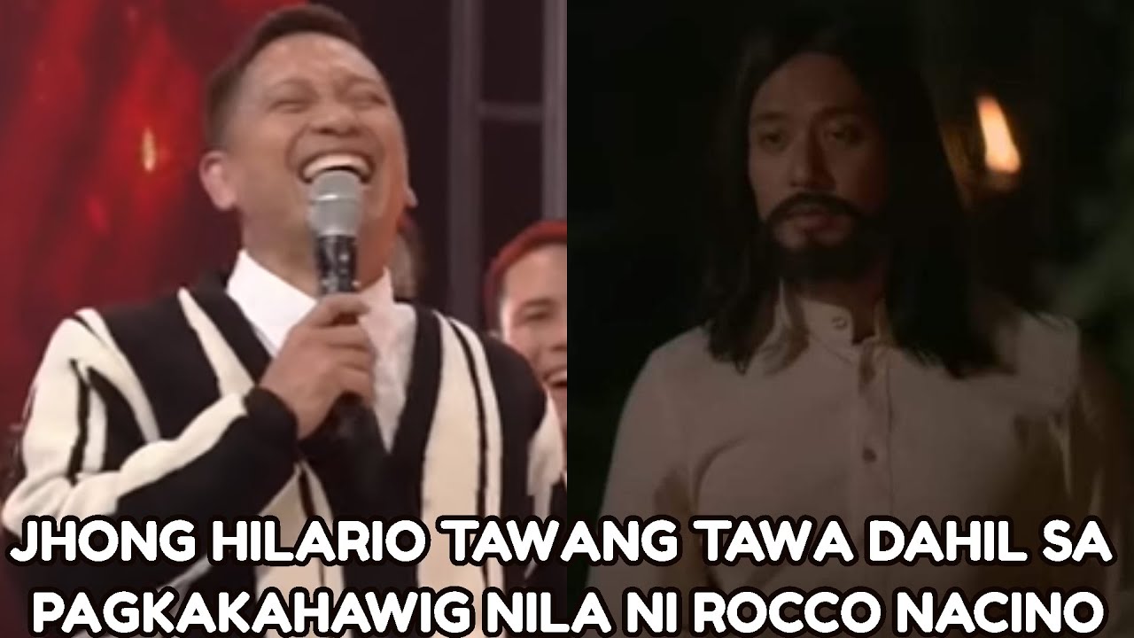 LAUGHTRIP😂Jhong Hilario KALOOKALIKE DAW Ni Rocco Nacino! - YouTube