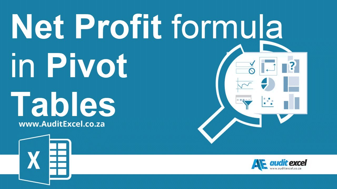 Net profit (and other calculations) in Pivot Tables - YouTube