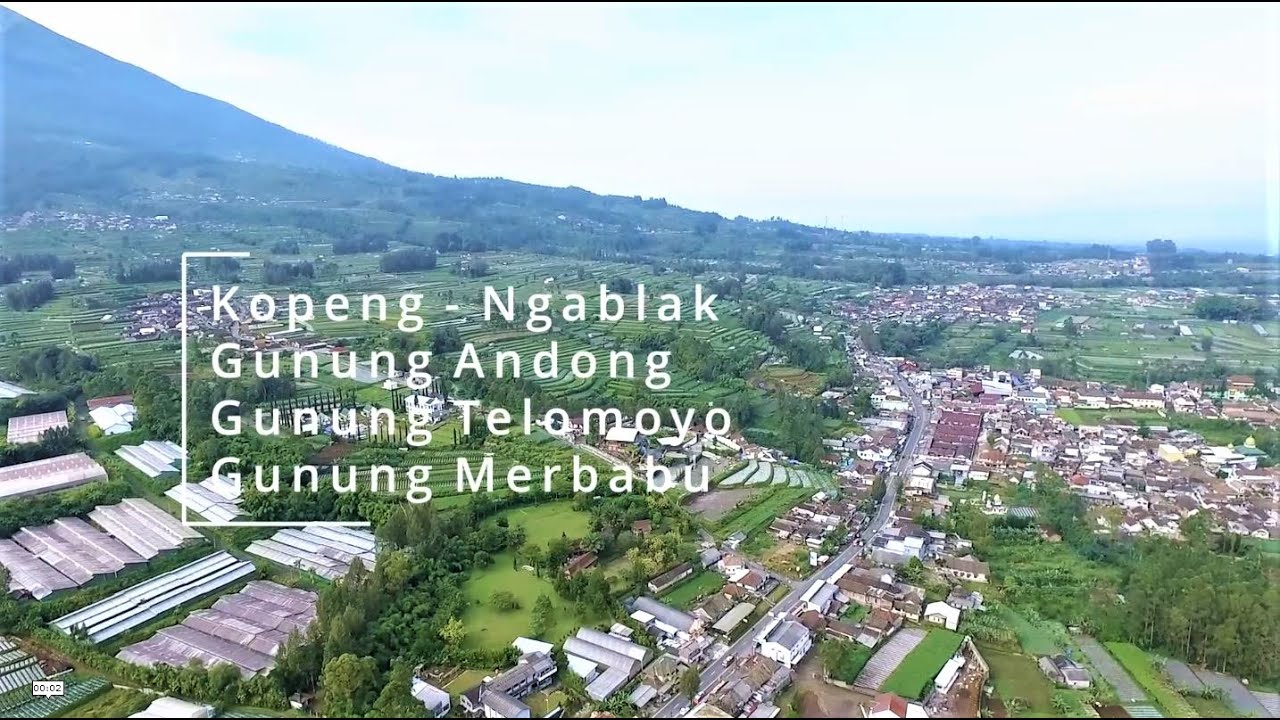 Gunung Andong, Telomoyo, Merbabu - Sunsetfalls Gardens Resort - Omah ...