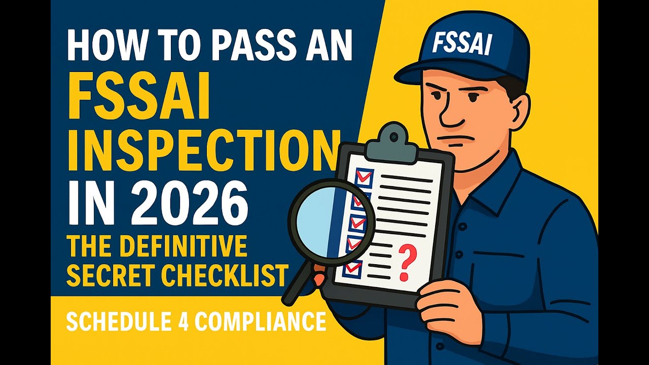 How to Pass an FSSAI Inspection in 2026: The Definitive Secret ...