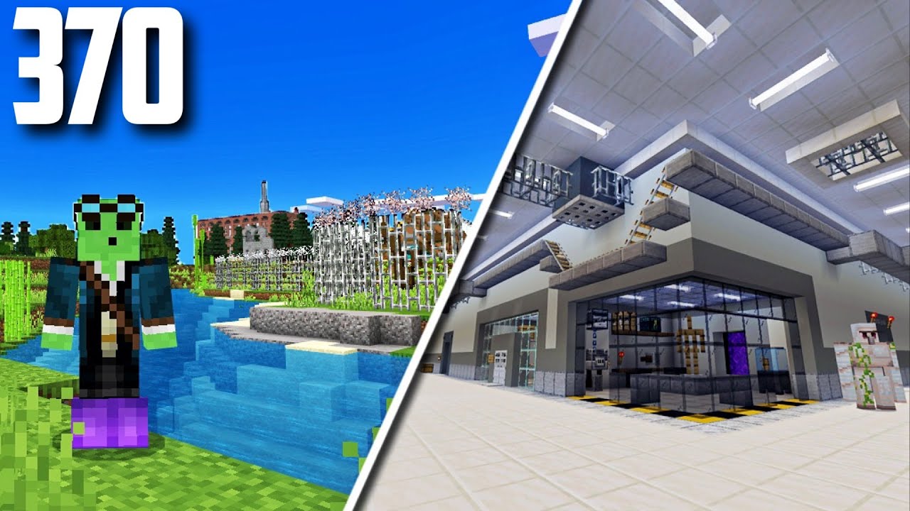 Let's Play Minecraft - Ep.370 : Danger Zone/Lab Improvements! - YouTube