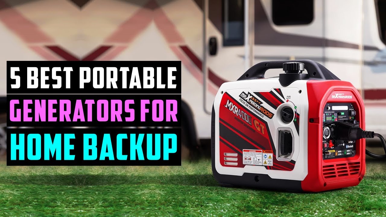 Top 5: Best Portable Generators for Home Backup of 2025 - YouTube