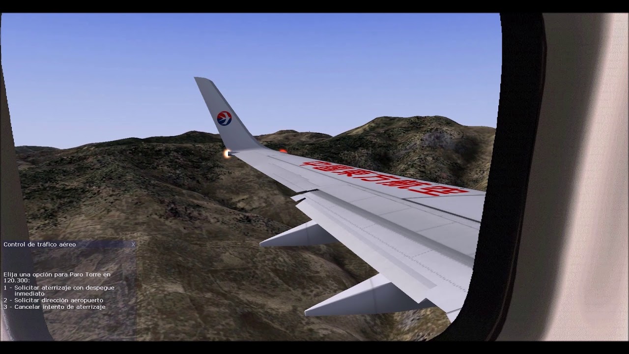 FS2004 -Landing Rwy 33 Paro (VQPR) - Bhutan - YouTube