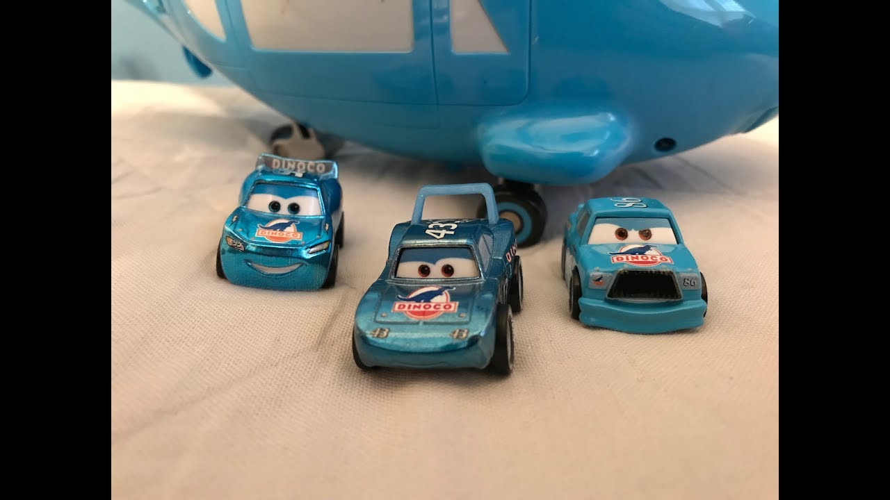 Disney Cars Mini Racers Dinoco Daydream 3-Pack Review - YouTube