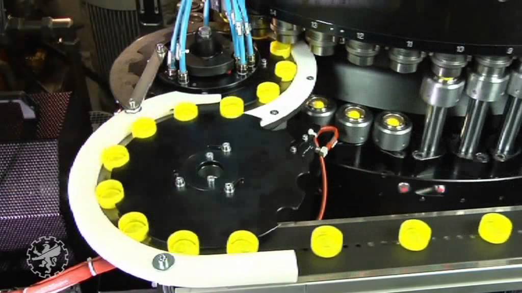 SACMI Plastic Closure manufacturing plant. Sacmi CCM - Continuous ...