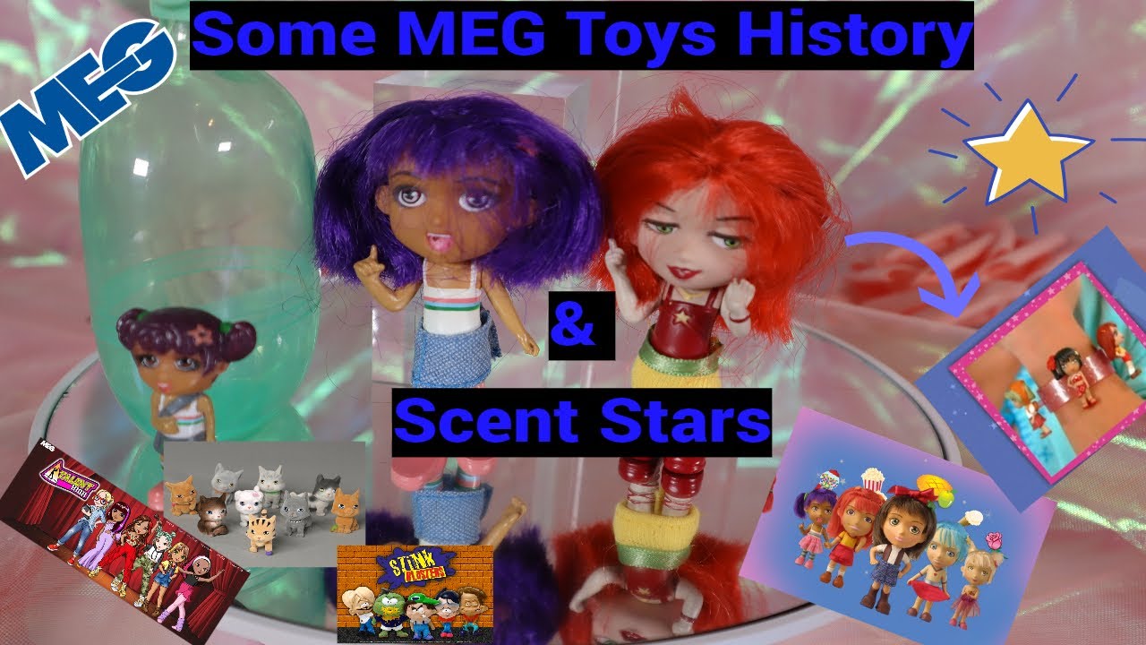 MEG Toys History & Scent Stars Video (ft. Puppy In My Pocket, Stink ...
