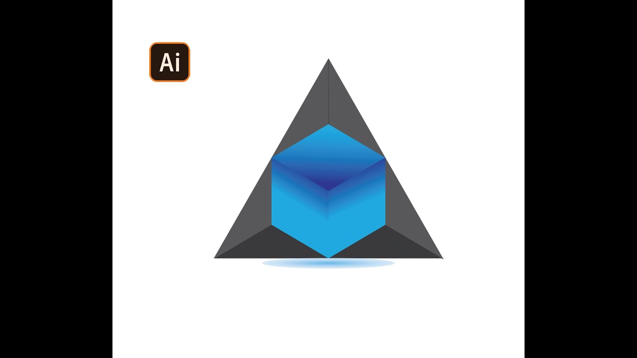 Adobe illustrator tutorial 2024 || Trigon Creative Logo design in ...