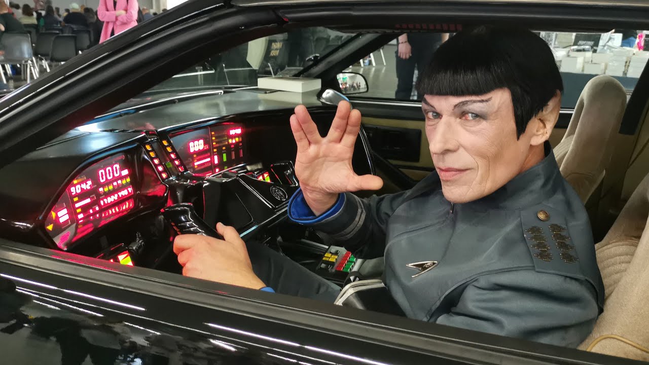 Mein Knight Rider KITT Replika bei der German Comic Con Dortmund 2023 ...