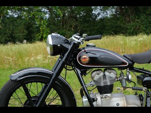 AWO 425T Touring from 1954 - YouTube
