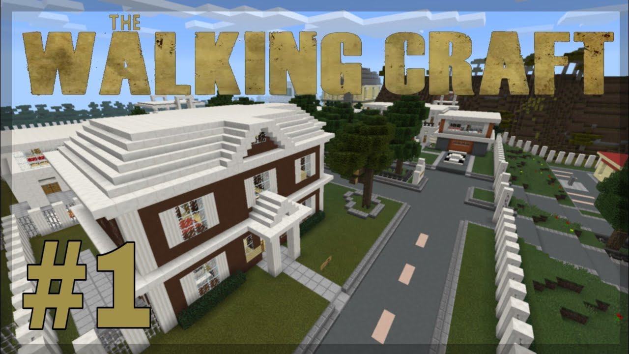 Minecraft PE: THE WALKING CRAFT #1 Problemas em nosso abrigo! - YouTube
