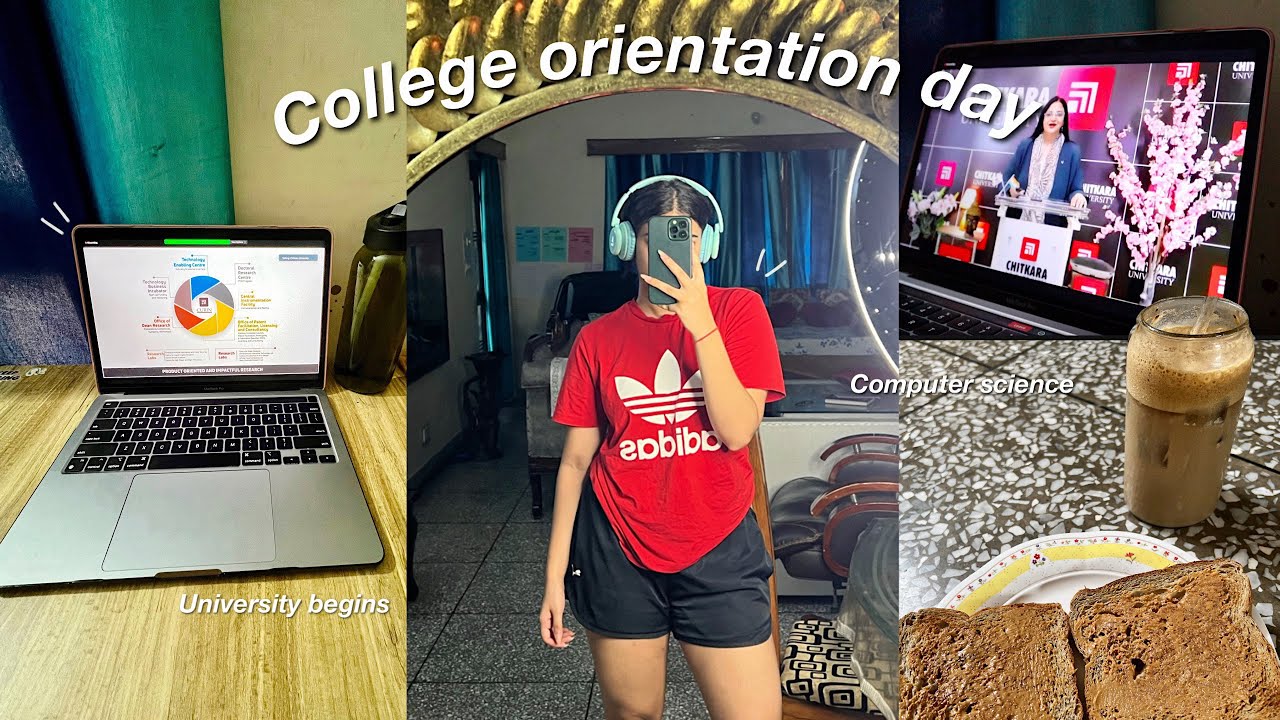 college orientation day!!!! finally university begins... - YouTube