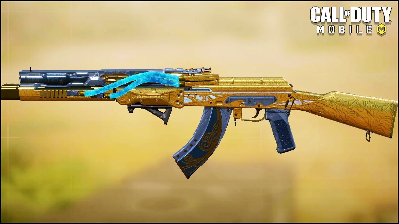 AK-47 Deep Tech Gold Gameplay Gameplay Call of Duty Mobile - YouTube