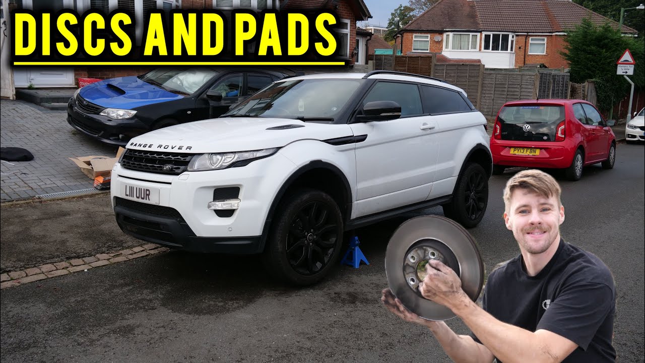 install front discs and pads Range Rover Evoque Locking Issue! - YouTube