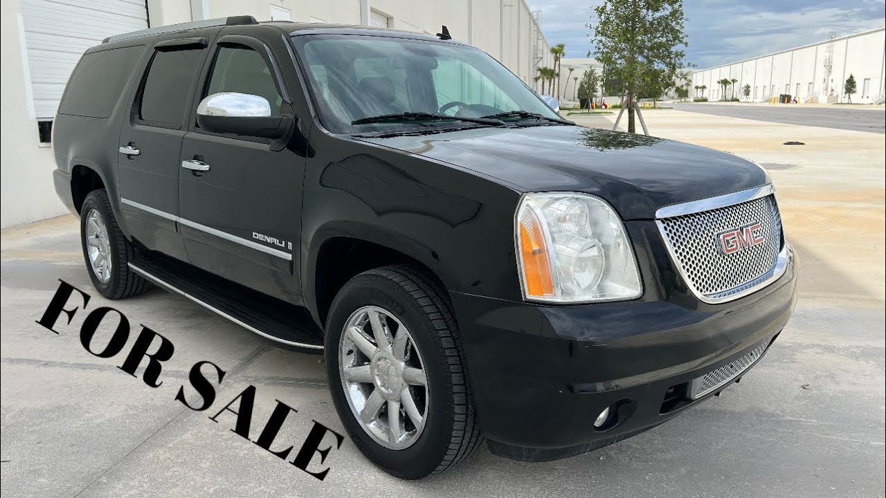 FOR SALE:2009 GMC Yukon Denali XL AWD: Call 954-980-8126 - YouTube