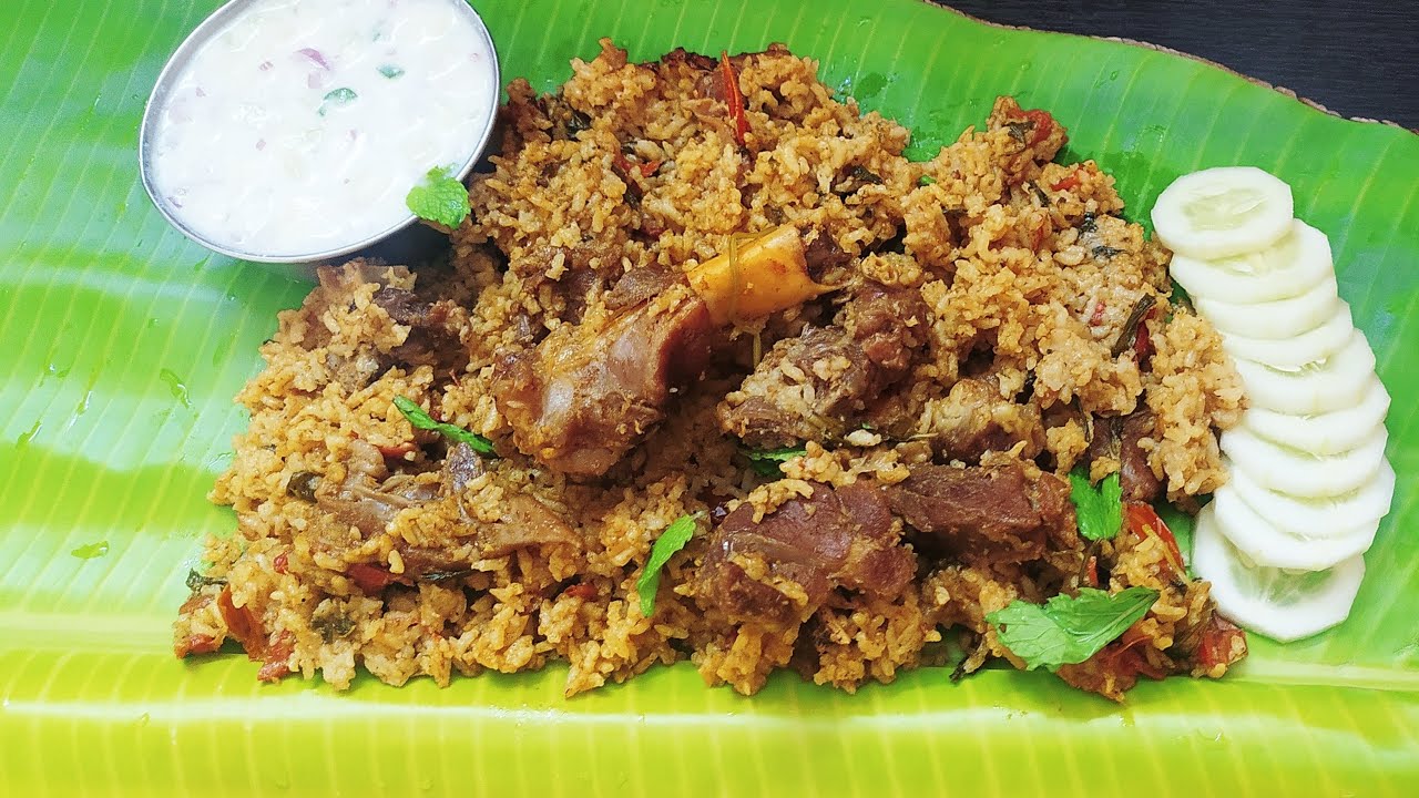Mutton Biryani|Thalappakatti Mutton Biryani/ Dindigul Thalappakattu ...