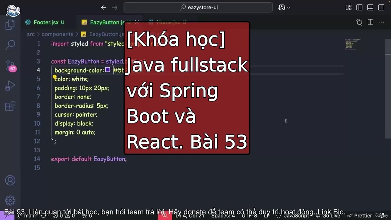 Bài 53-56: Java Fullstack với Spring Boot và React - YouTube