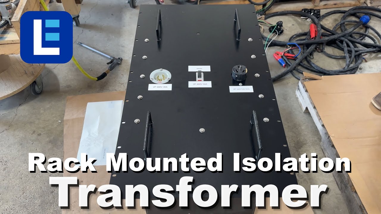 10kVA Rack Mounted Isolation Transformer, 480 Primary - YouTube
