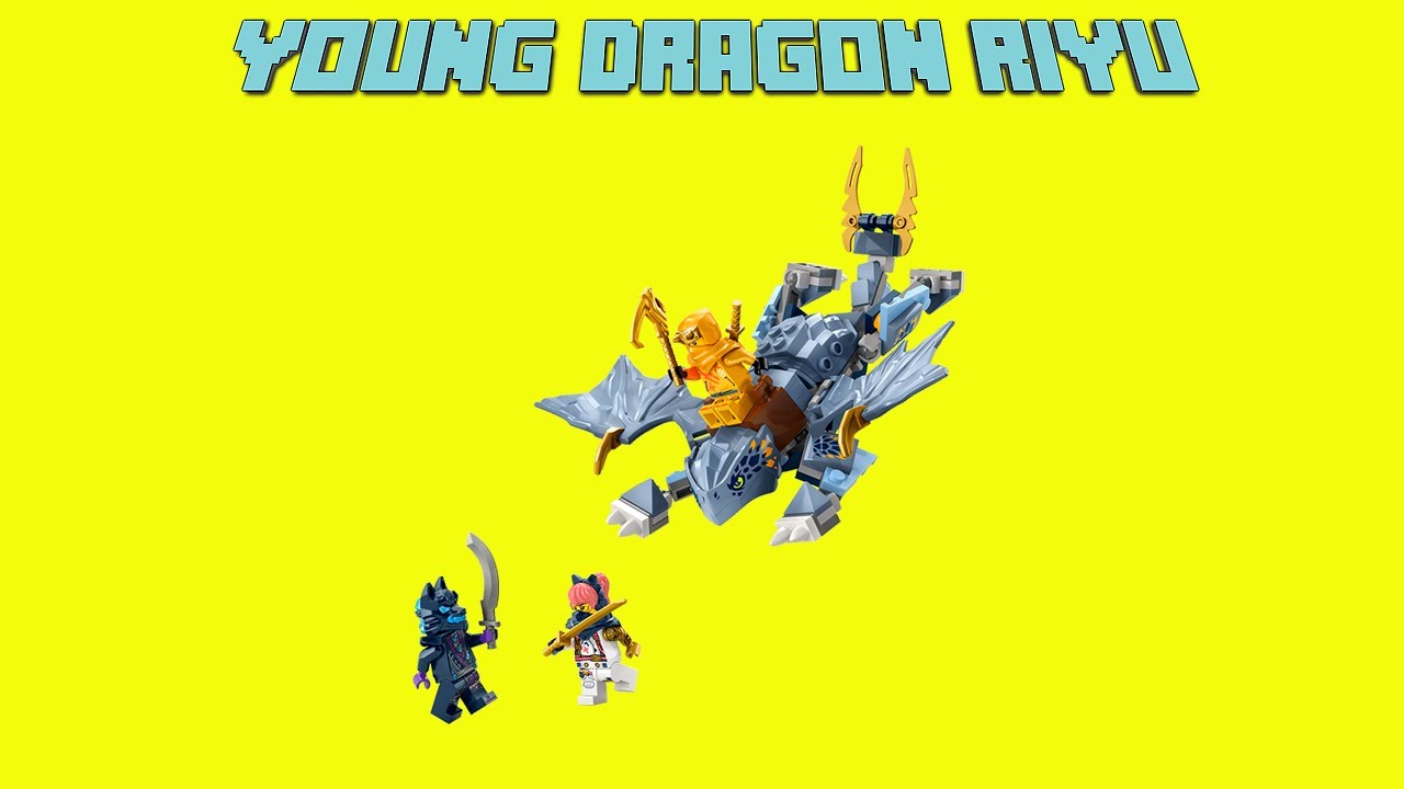 Lego Ninjago Dragons Rising Season 2 Baby Dragon Riyu Review 71810 ...