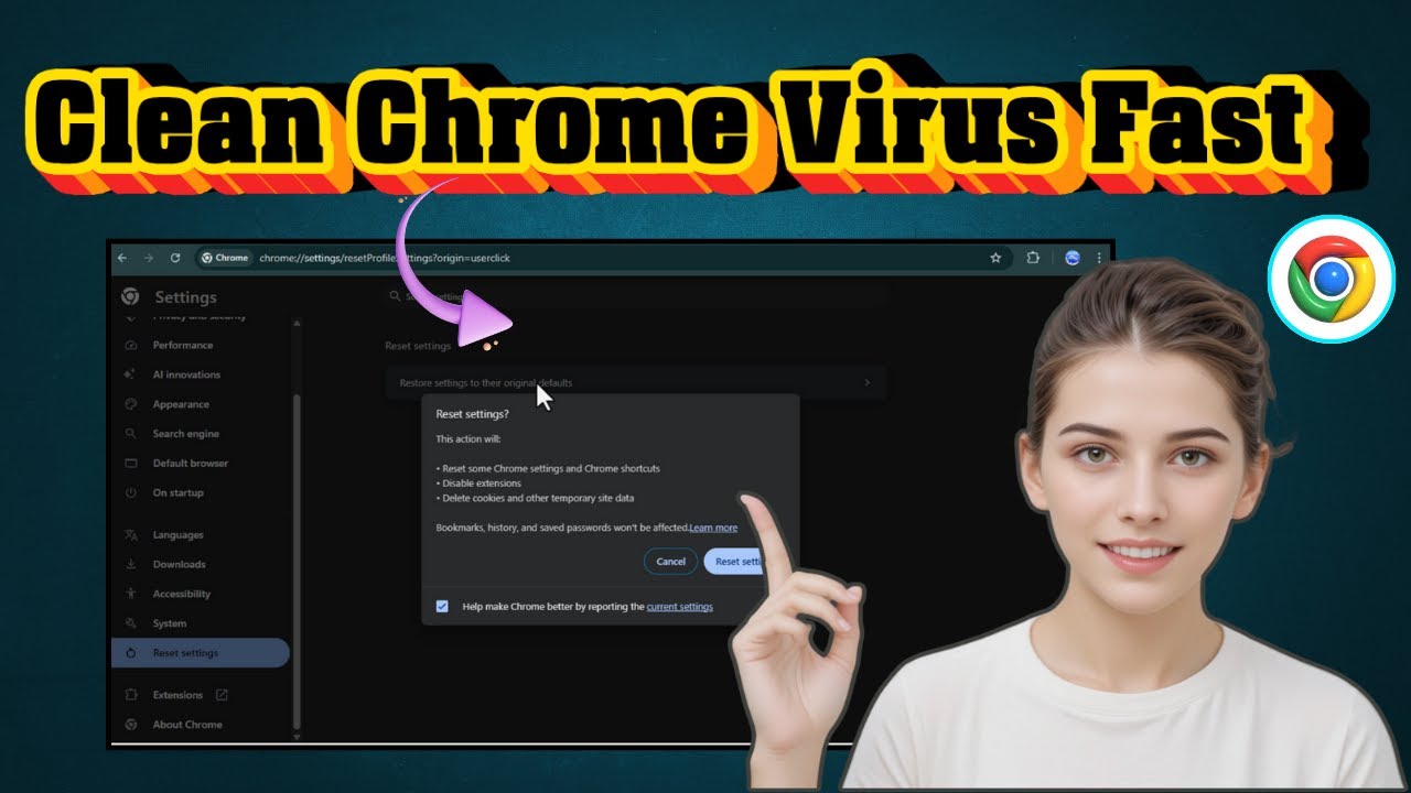 How To Clean Google Chrome Virus | Remove Malware & Reset Browser (2025 ...