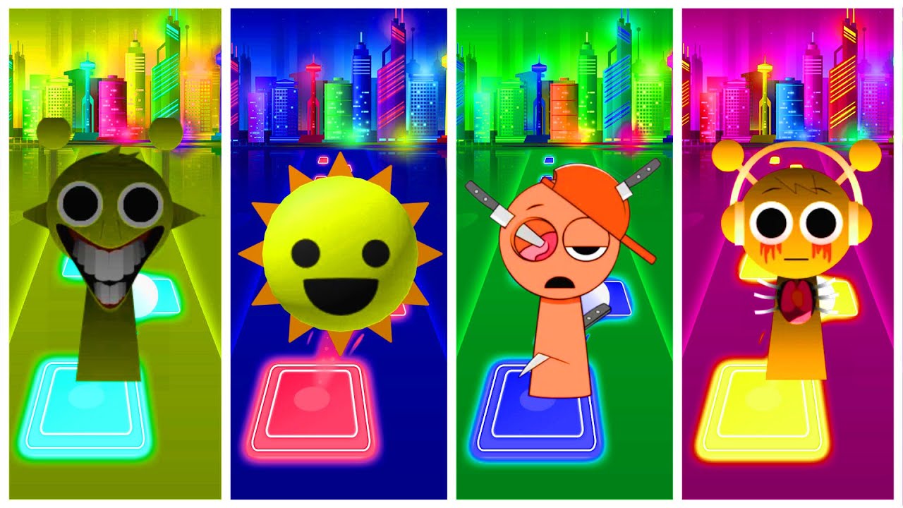 INCREDIBOX SPRUNKI SIMON vs Sprunki Horror vs Sprunki 3D vs Zombies ...