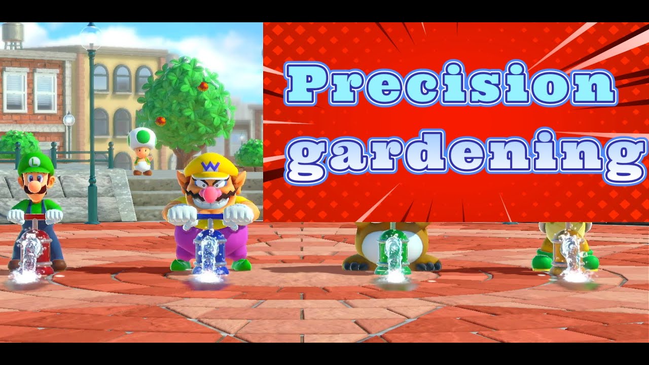 Mario Party: Precision Gardening tips - YouTube