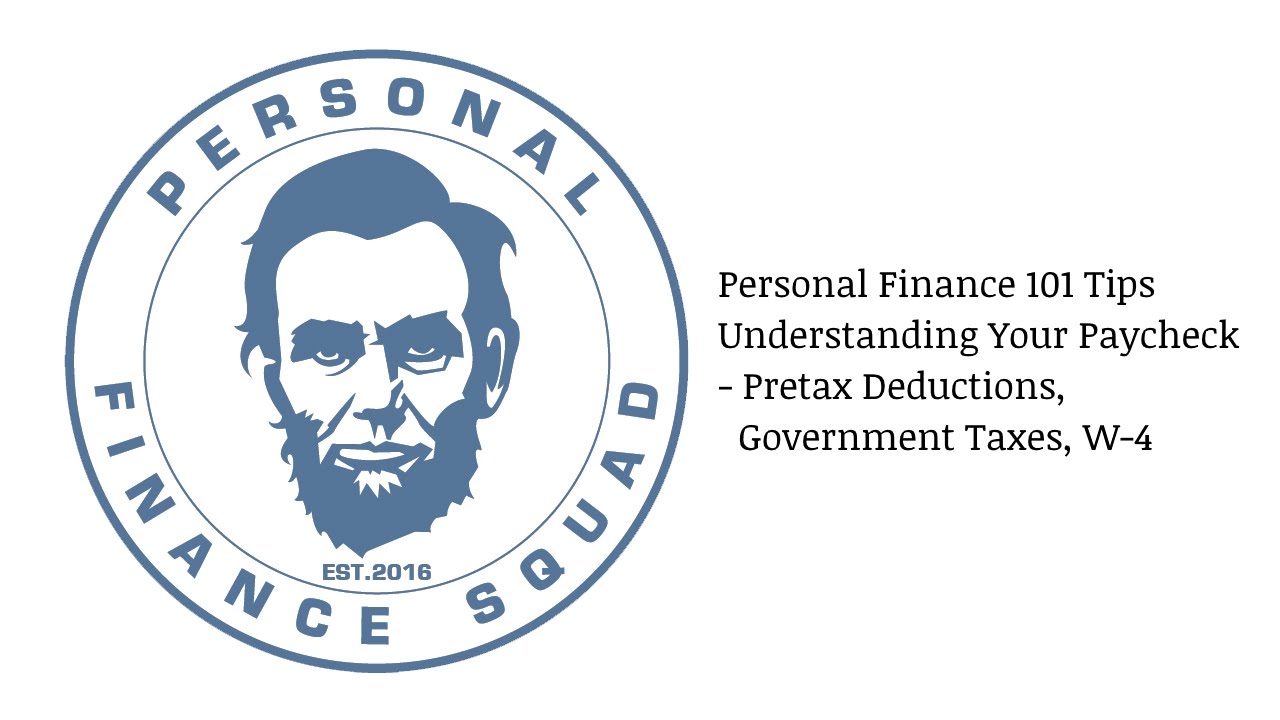Personal Finance 101 Tips Millennials - Understanding Your Paycheck ...