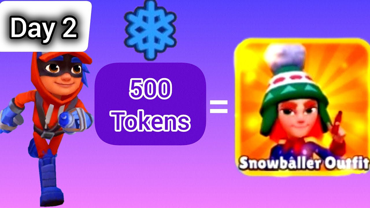 Day 2 of Collecting 500 Tokens in subway surfers part 1 - YouTube