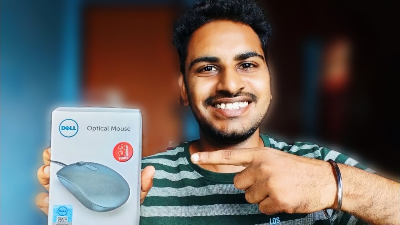 Dell MS116 Wired Optical Mouse Review - YouTube