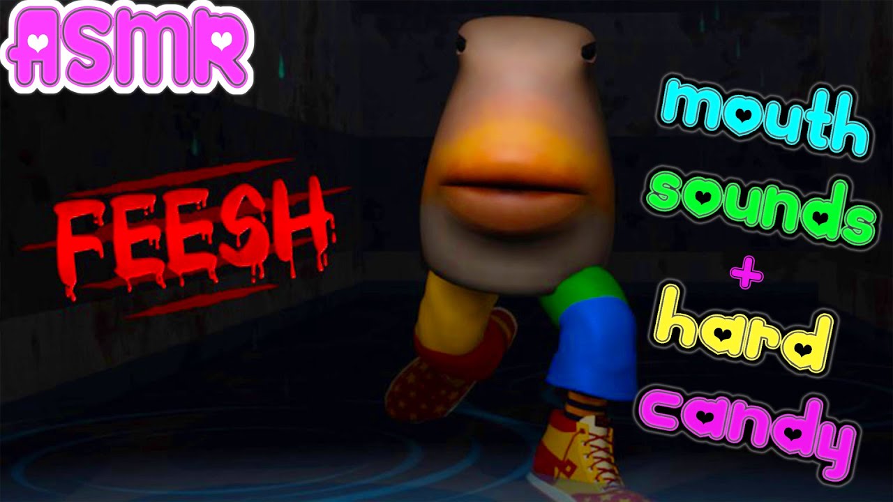 ASMR Roblox 🍀 Feesh Relaxing Mouth + Hard Candy Sounds 💤 - YouTube