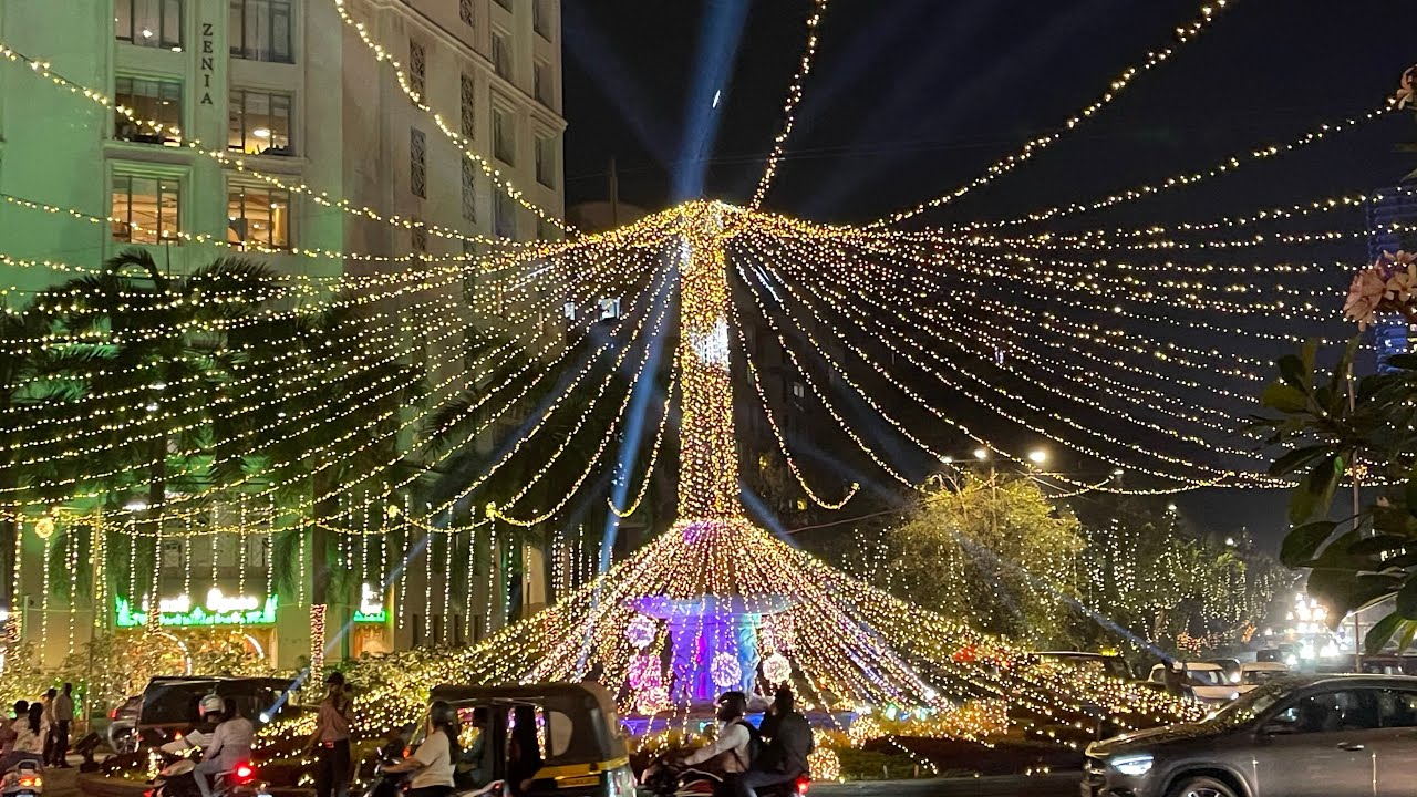 Hiranandani Estate Thane Diwali Lighting 2024 - YouTube