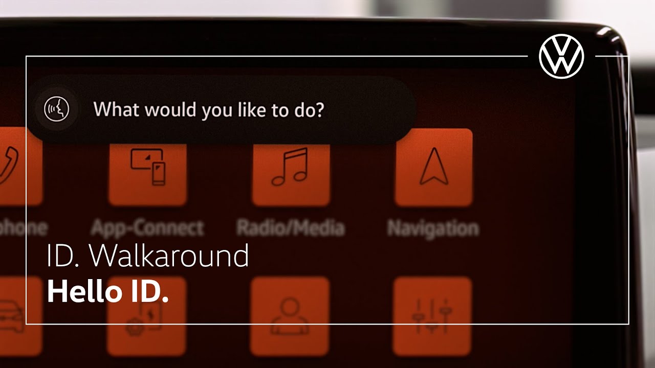Hello ID. Voice Control - Tutorials for ID.3 - YouTube