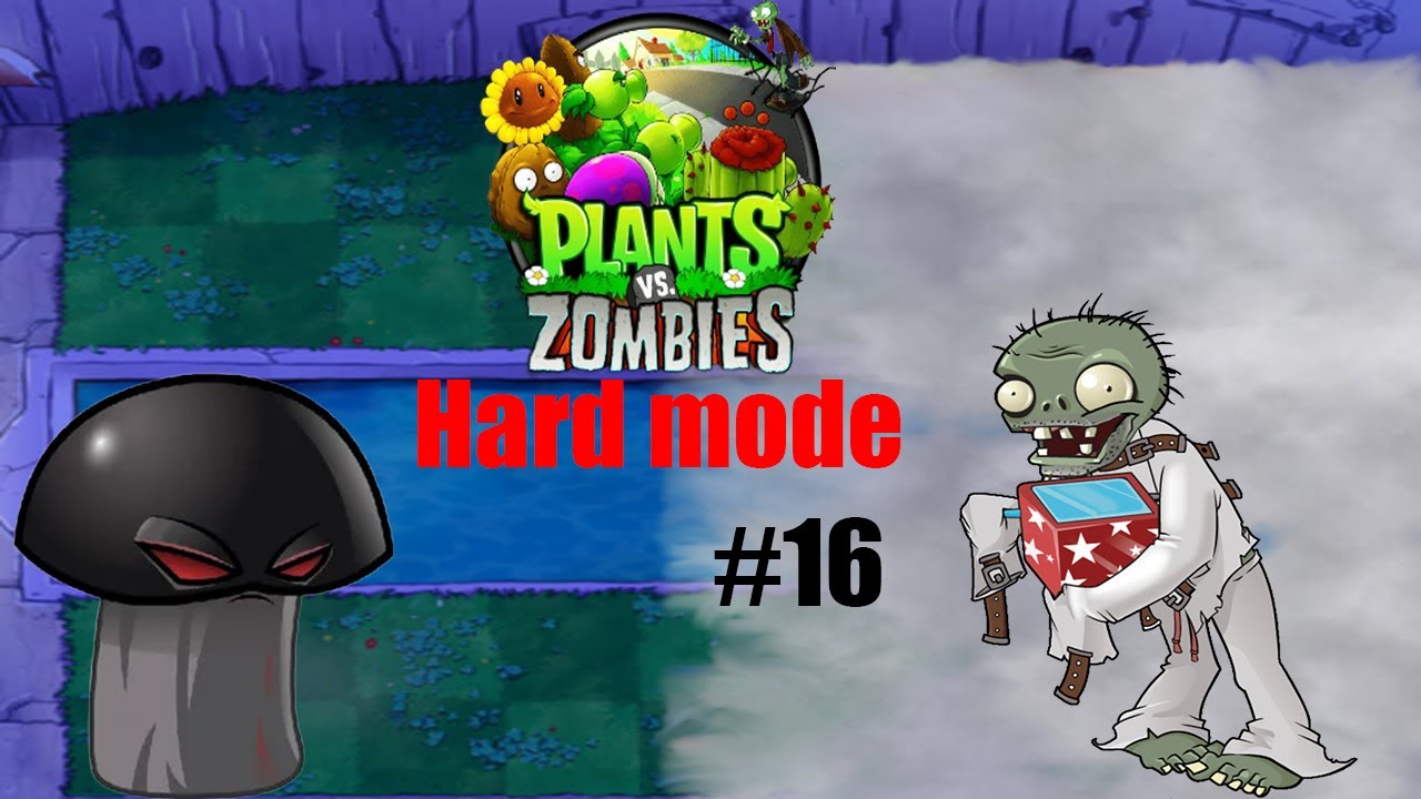 Прохождение Plants vs. Zombies Hard mode. - YouTube