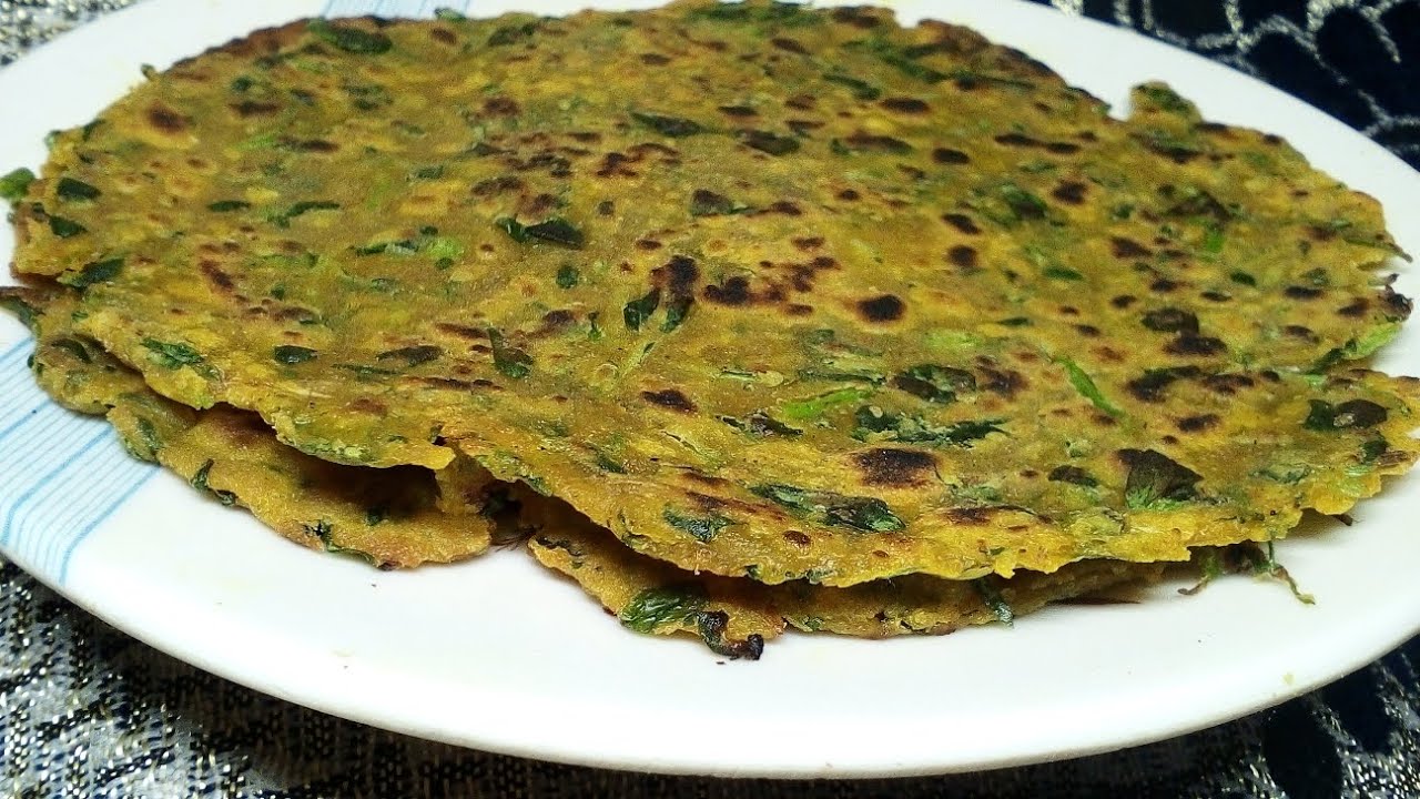 Gujarati thepla recipe | Gujarati style thepla recipe asa banaya ...