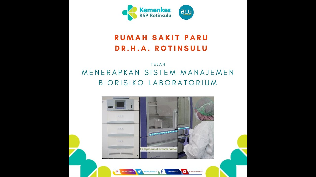 Laboratorium Biomolekular RSPR telah BSL-2 - YouTube