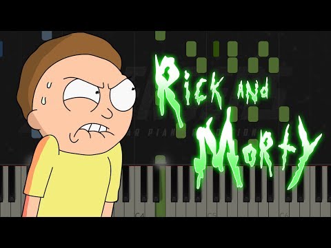 Evil Morty's Theme - Rick and Morty | Piano Tutorial
