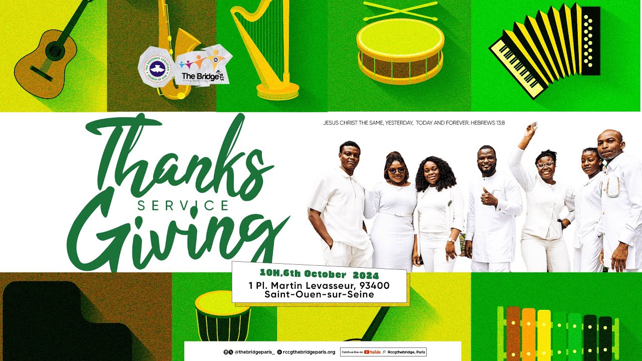 RCCG OCTOBER 6TH 2024 | SUNDAY SERVICE | THANKSGIVING - YouTube