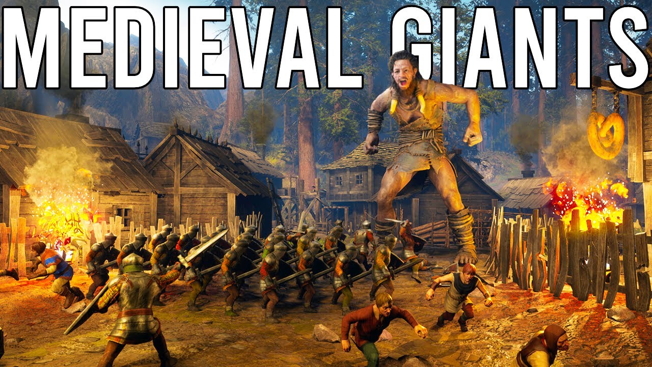 INSANE Giants VS MASSIVE Medieval Army - Giants Uprising New Gameplay ...