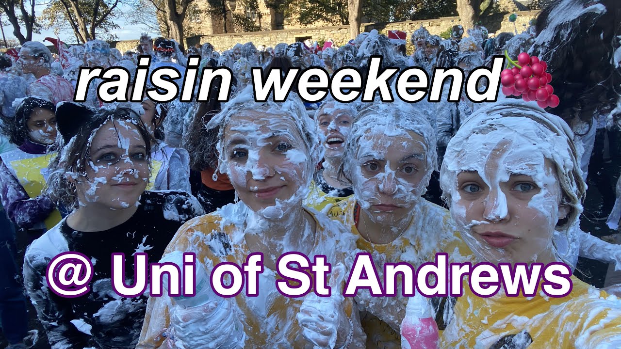 Raisin weekend at St Andrews - YouTube