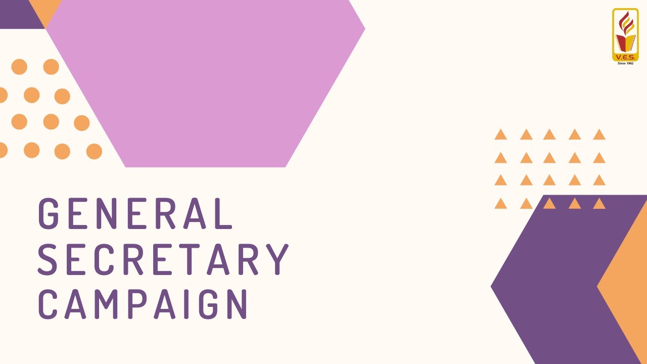 General Secretary Campaign - YouTube