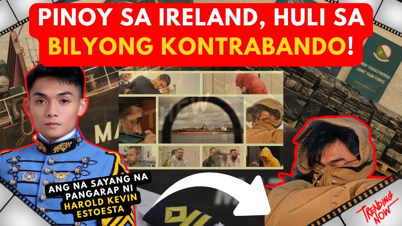 PINOY SA IRELAND, HULI SA BILYONG DROGA — HAROLD KEVIN ESTOESTA! - YouTube