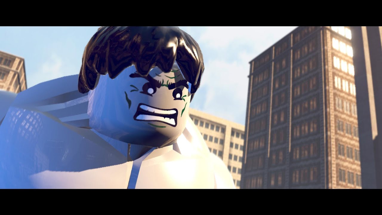Lego Marvel Superheroes Grey Hulk