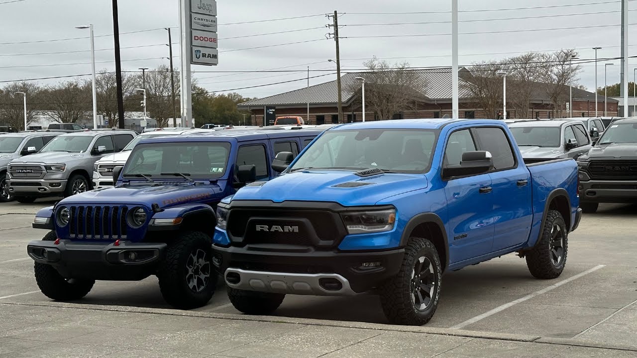 Epic road trip to pick up my new Ram 1500 Rebel GT at Mark Dodge! - YouTube